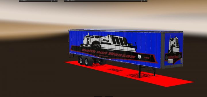 Ownable Fruehauf Flatbed Trailer v1.2 1.41.x - American Truck Simulator ...