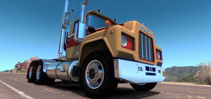 CUSTOM MACK GRANITE 1.36 TRUCK MOD - American Truck Simulator mod | ATS mod