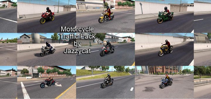 Fictional Cars Traffic Pack v1.1 | American Truck Simulator Mod