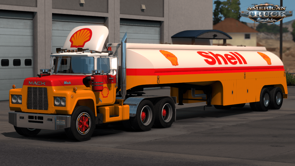 Shell Mack R Series Truck Skins Mod | American Truck Simulator Mod