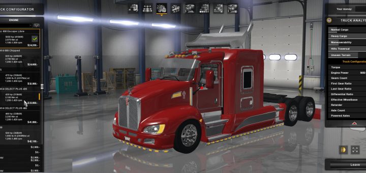 Renault T Truck - American Truck Simulator mod | ATS mod