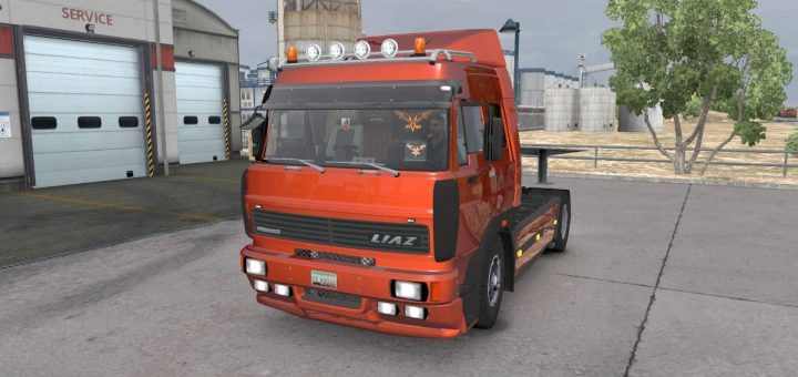 Scania 113 V3 STG Truck ATS 1.36 | American Truck Simulator Mod