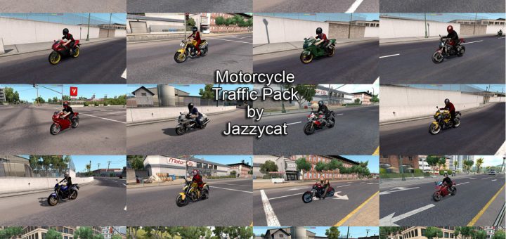 MUNICIPAL POLICE TRAFFIC PACK V1.12.0 [1.43] - American Truck Simulator ...