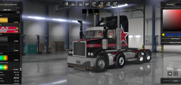 KENWORTH T908 1.44, 1.45 - American Truck Simulator mod | ATS mod