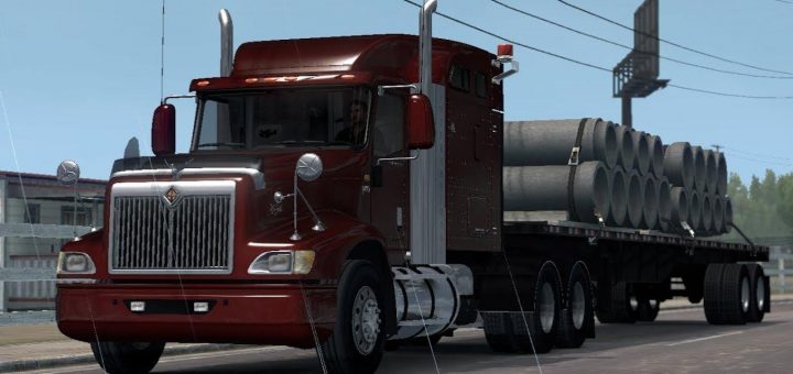 ATS PETERBILT 379 PINGA TRUCK V2.0 - American Truck Simulator mod | ATS mod