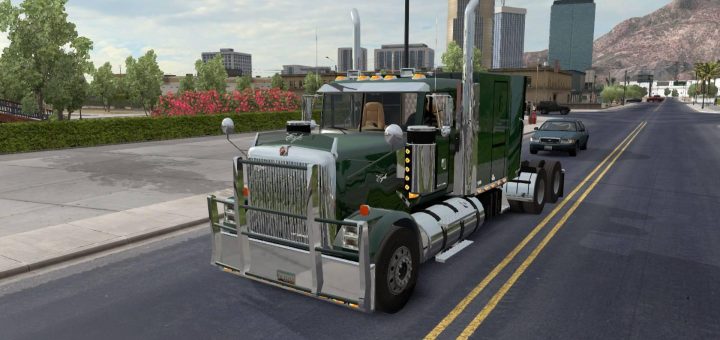 Kenworth W900B Long Truck v. 1 for ATS (1.5) - American Truck Simulator mod | ATS mod