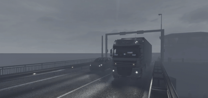 COLD RAIN V0.31 - American Truck Simulator mod | ATS mod