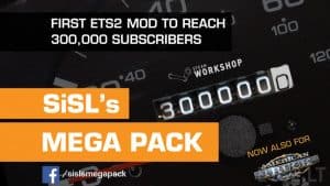 SiSL’s Mega Pack 2.65 1.32 ATS | American Truck Simulator Mod
