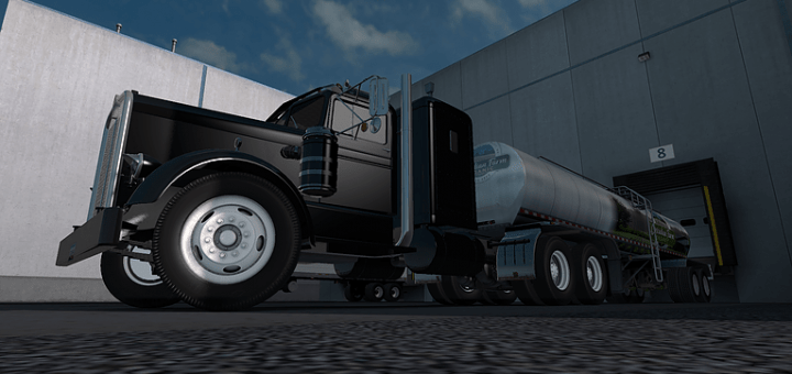CTTM Kenworth W900L Flatglass v1.49 | American Truck Simulator Mod