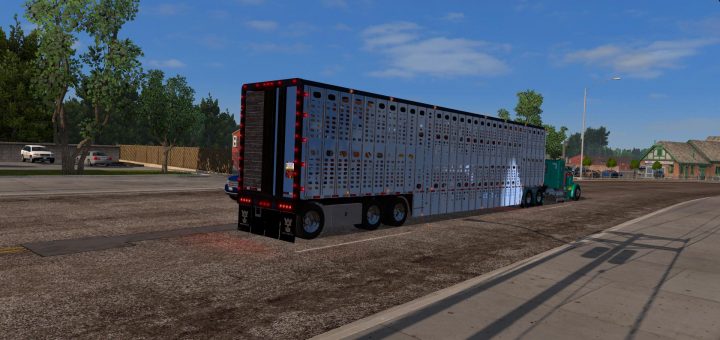 Lode King Drop Deck v2.5 Trailer ATS - American Truck Simulator mod ...