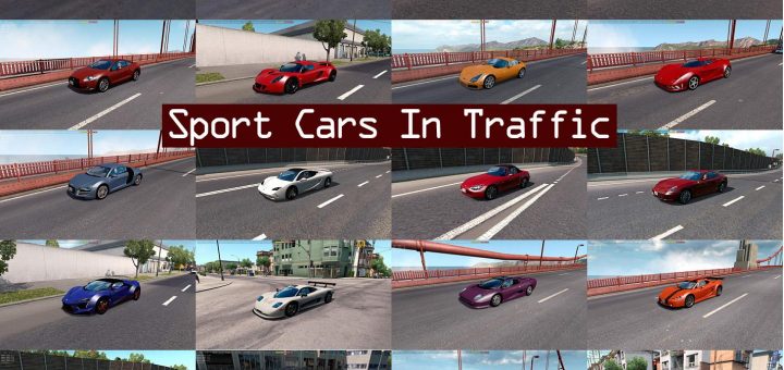 Motorcycle Traffic Pack by Jazzycat v1.3 ATS - American Truck Simulator ...