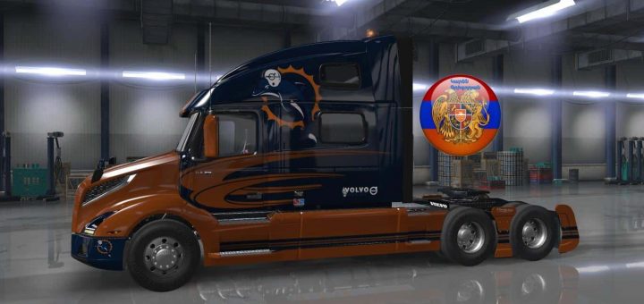 ATS Truck skins mods | American Truck Simulator Truck skin mod download