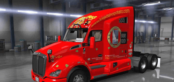 ATS Truck skins mods | American Truck Simulator Truck skin mod download