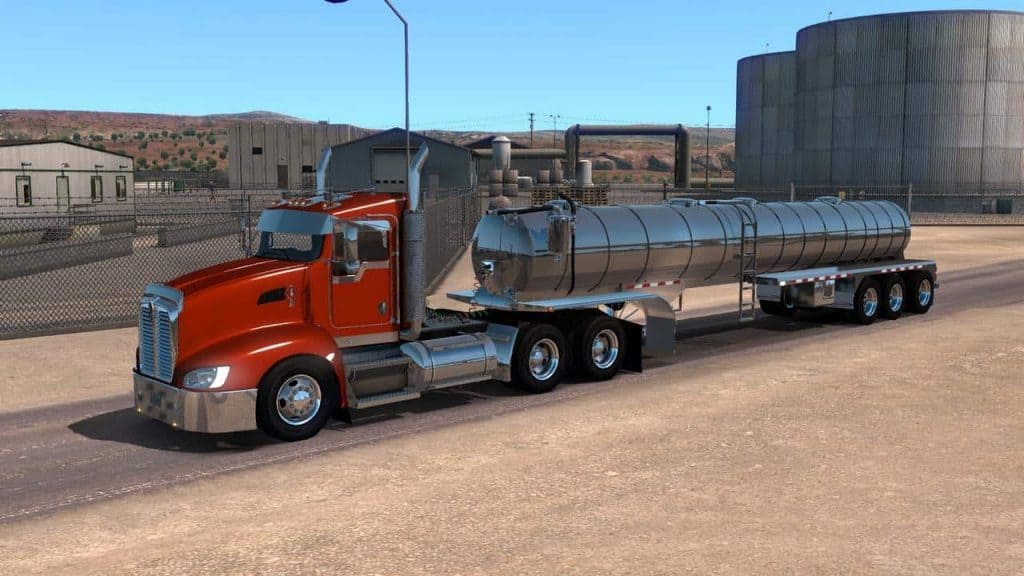 Durahaul Water Trailer Freight 1.33.x ATS | American Truck Simulator Mod
