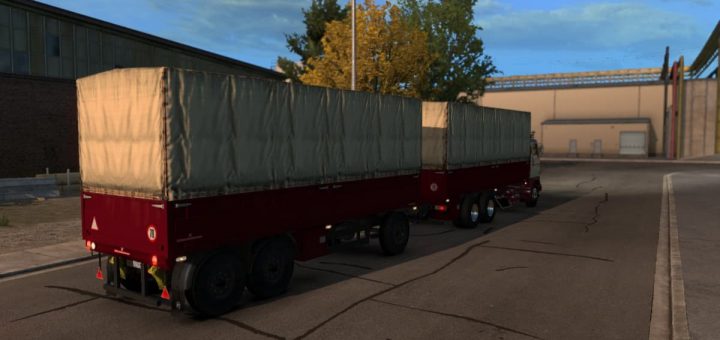 GREAT DANE SINGLE & DOUBLE TRAILER FINAL ATS - American Truck Simulator ...