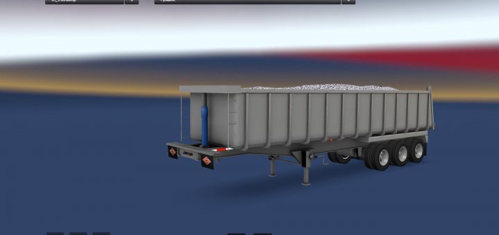 Trailer Concrete Bridge Mod - American Truck Simulator mod | ATS mod
