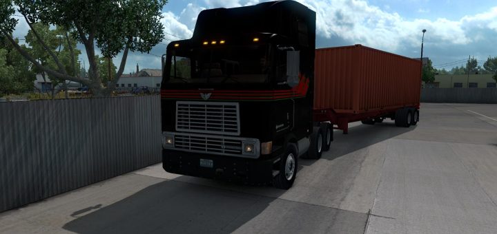 ATS KENWORTH-K108 V2.0 V1.4.X - 1.5.X TRUCK | American Truck Simulator Mod