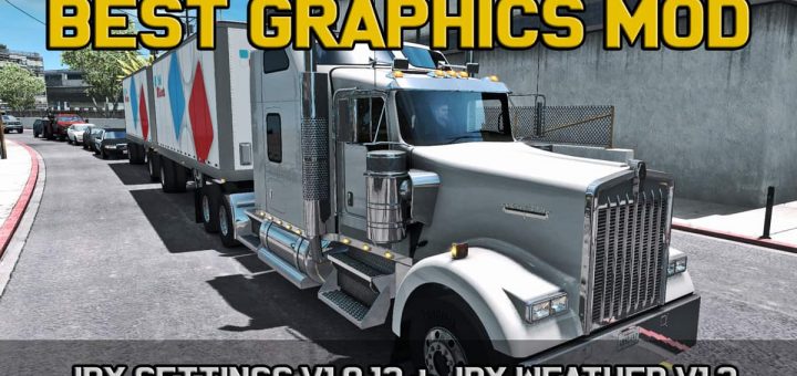 JBX Graphics 3 for ATS v2.4 1.50 | American Truck Simulator Mod
