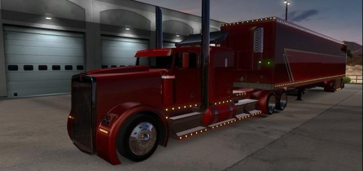 KENWORTH T908 TIPPER TRUCK + TRAILER V6.2 ATS | American Truck ...