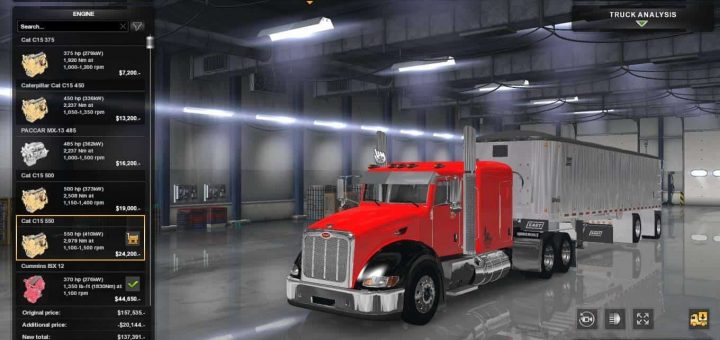 SWR KENWORTH 404ST 1.44 - American Truck Simulator mod | ATS mod