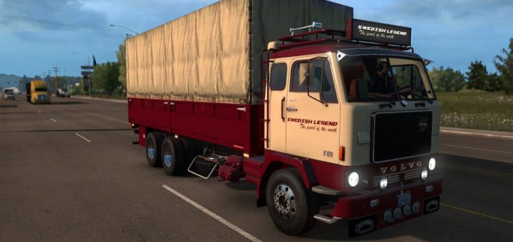 ATS Tandem with Dolly Trailer Mod - American Truck Simulator mod | ATS mod