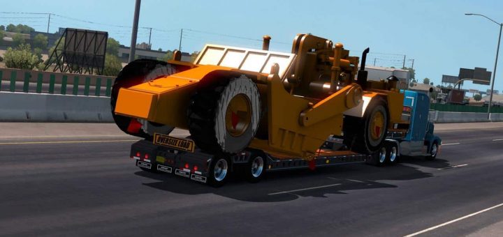 Construction Site Hut Trailer ATS - American Truck Simulator mod | ATS mod