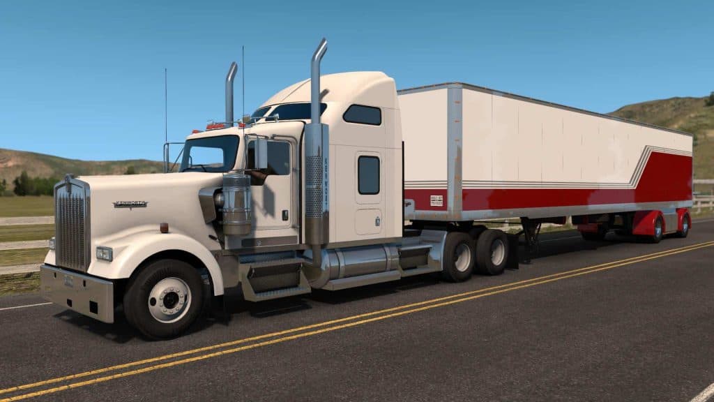 Custom 53 trailer v1.5 (1.33.x) ATS | American Truck Simulator Mod