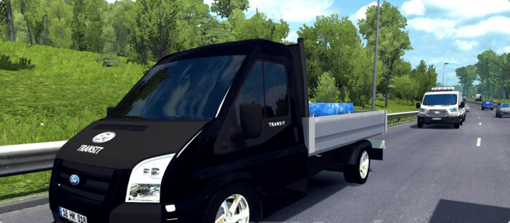 Ford Transit 2010 Pickup v1.1 ATS | American Truck Simulator Mod