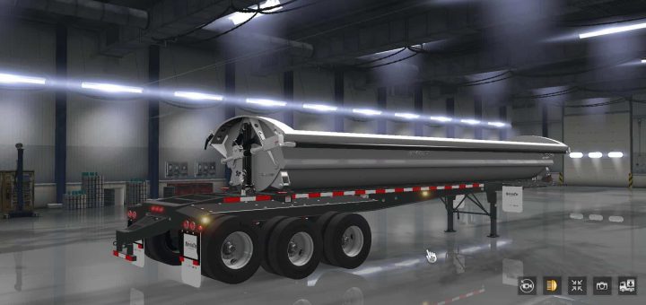 FRUEHAUF DUMP TRAILER V1.1 1.43.X - American Truck Simulator mod | ATS mod