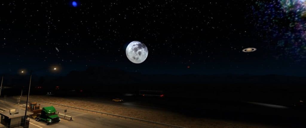 Starlit Sky Mod ATS | American Truck Simulator Mod
