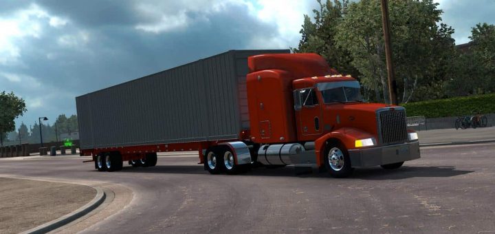 Trailer Trail King Quarter Frame End Dump v1.0 1.35.x Mod ATS ...