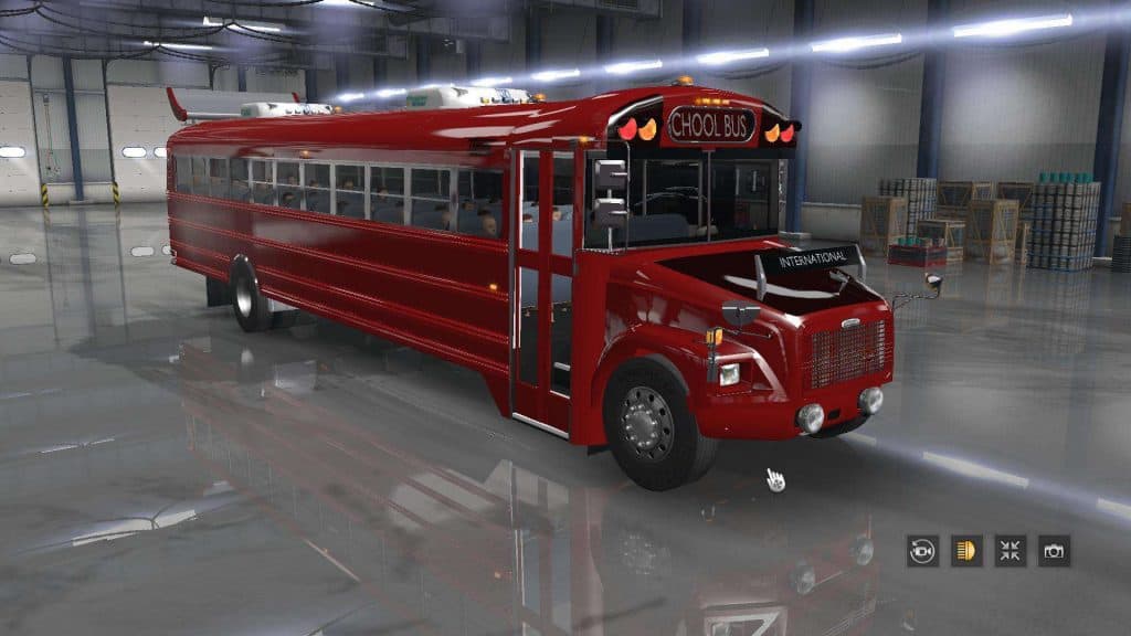FREIGHTLINER F65 OR THE LEGENDARY SCHOOL BUS V2.0 Mod ATS | American ...