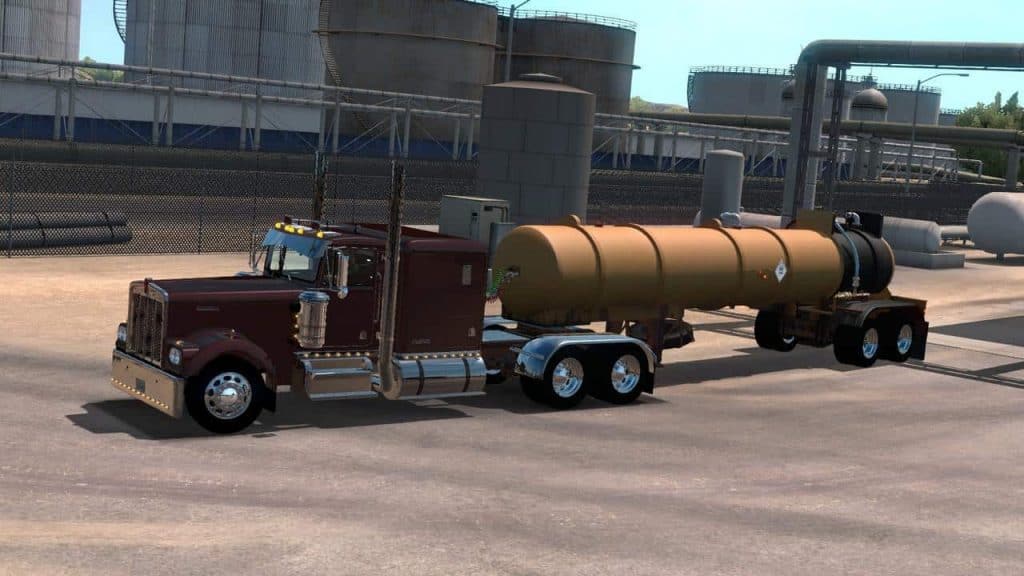 Lubbock 1970 Ownable Tanker Trailer ATS | American Truck Simulator Mod