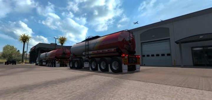 LIVETOCK 4EIXO V1.0 TRAILER - American Truck Simulator mod | ATS mod