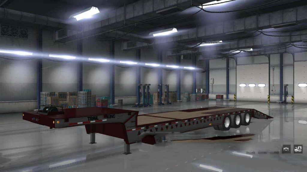 Trailking Dovetail platform v1.0 ATS (2) - American Truck Simulator mod ...