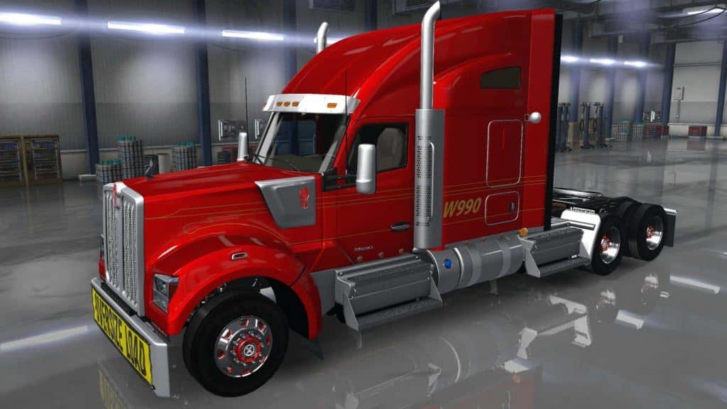 KENWORTH W990 Truck 1.34.x ATS | American Truck Simulator Mod