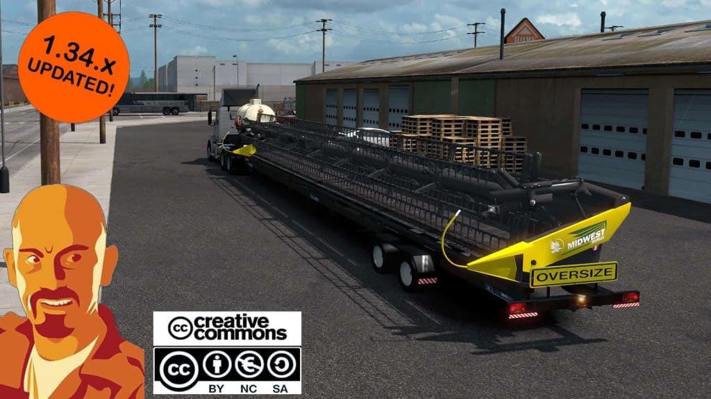 MIDWEST DURUS TRAILERS ATS 1.34.x Mod ATS | American Truck Simulator Mod