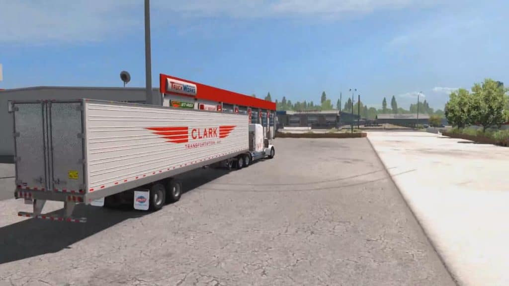 Clark Transportation Trailer Skin Mod ATS (2) - American Truck ...