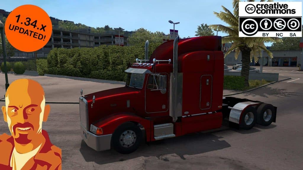 PETERBILT 377 REWORKED ATS 1.34.x TRUCK ATS | American Truck Simulator Mod