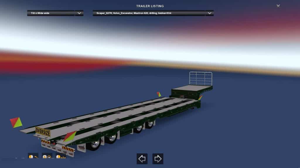 TSA Tilt and Slide Drake Trailer 1.34.x | American Truck Simulator Mod