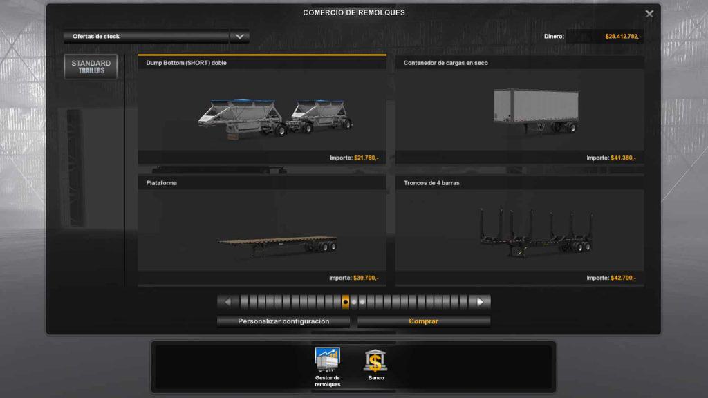 Double Dump Bottom (Short) MP-SP 1.34.x Trailer ATS (2) - American ...