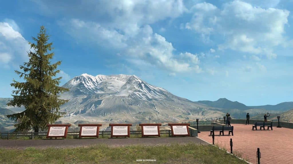 ATS-Washington-Mount-St.-Helens-4 - American Truck Simulator mod | ATS mod
