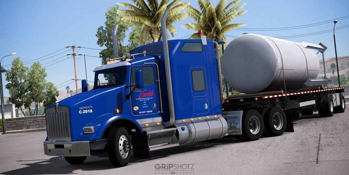 Carlile Transportation Skins for GTM’s KW T800 & W900B Truck ATS (2 ...