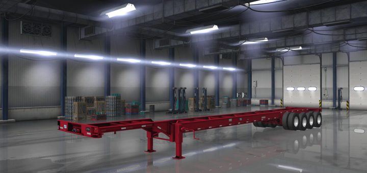 Container Trailer - American Truck Simulator mods | ATS mods