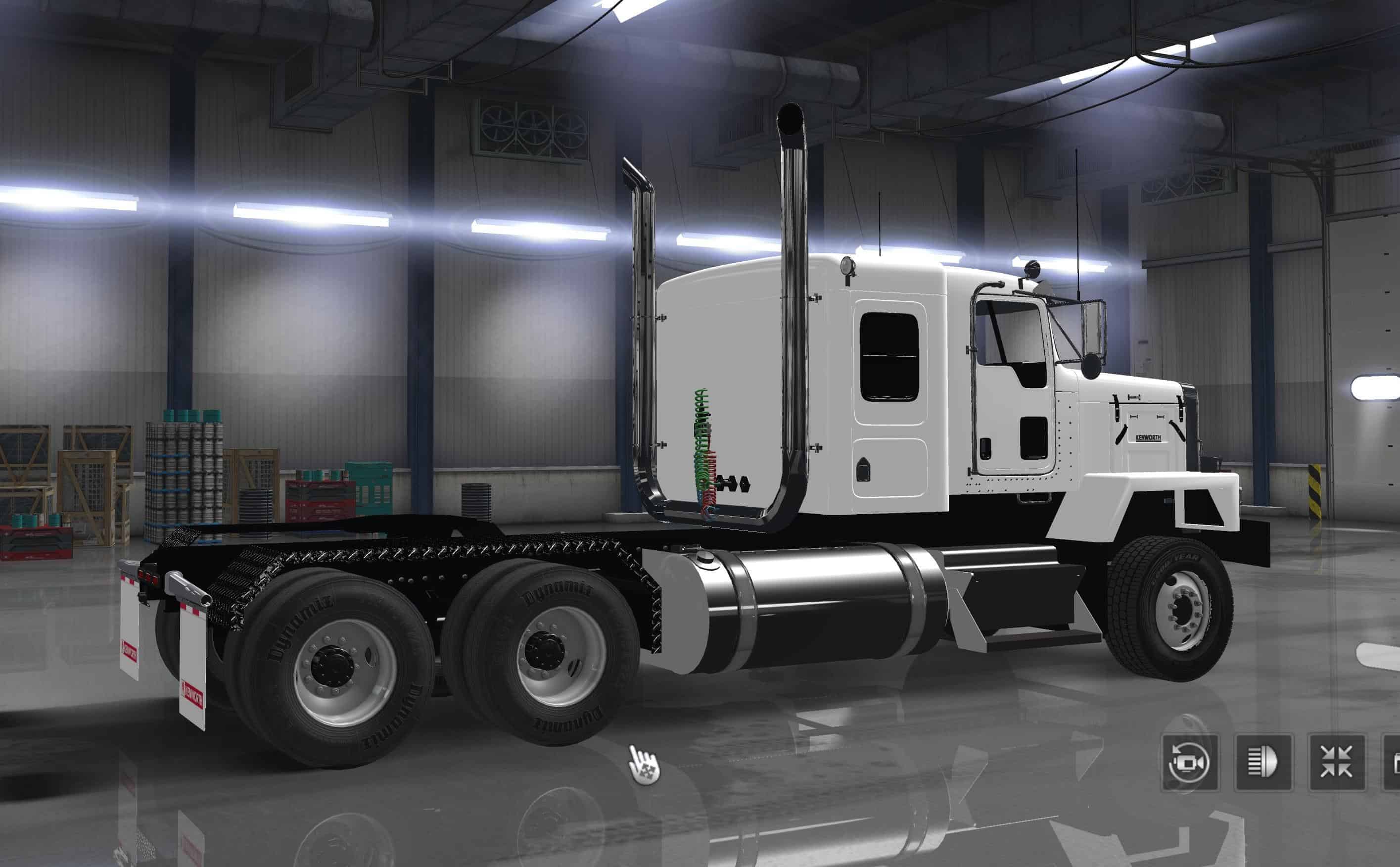 Kenworth c500 6×4 Truck 1.35 only ATS (1) - American Truck Simulator ...