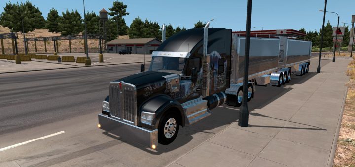 AUSSIE B-TRIPLE TRAILER V1.0 ATS - American Truck Simulator mod | ATS mod
