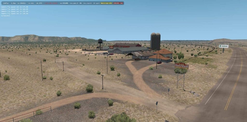 MHAPro Map v1.35 (1.35.x ) ATS (5) - American Truck Simulator mod | ATS mod