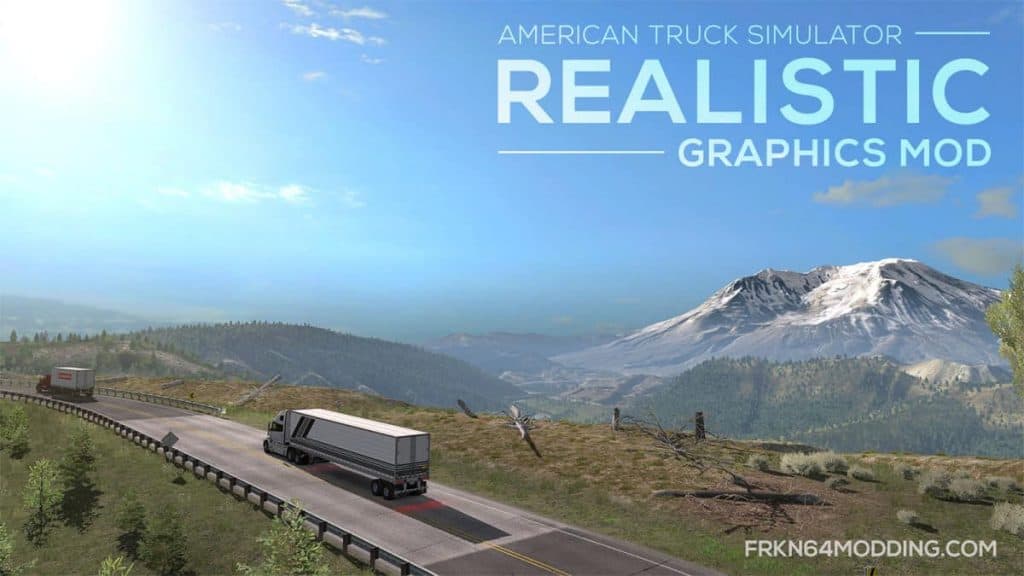 Realistic Graphics Mod v 3.0 ATS | American Truck Simulator Mod