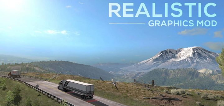 [ATS] REALISTIC LIGHT EFFECT V1.4 - American Truck Simulator mod | ATS mod