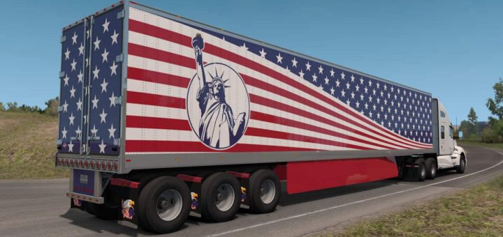 Mac Sider Trailer v1.43 - American Truck Simulator mod | ATS mod